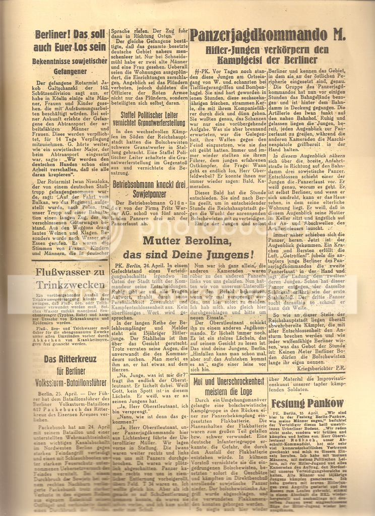 Issues of Panzerbär - Axis History Forum