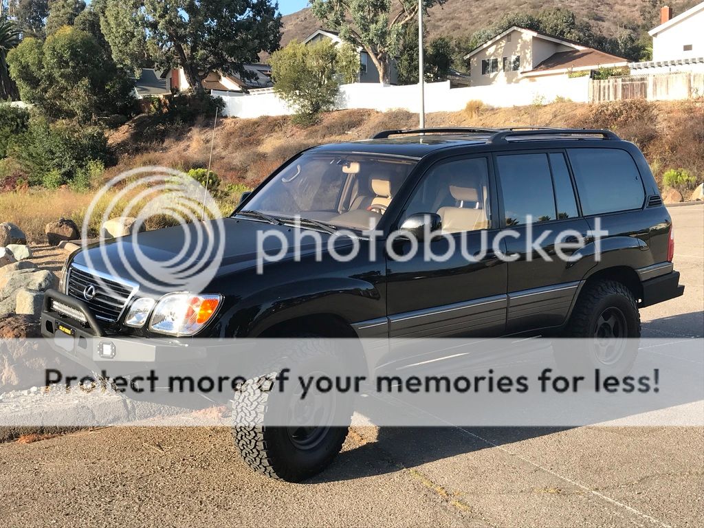 SOLD - SoCal Black '01 LX470 - Slightly modified; 139k miles | IH8MUD ...