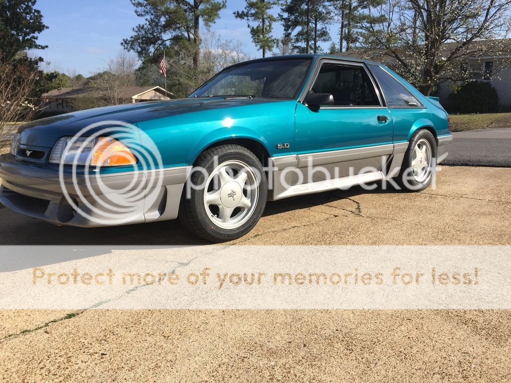 Anyone running ponies on their fox body with drag radials? | Ford ...