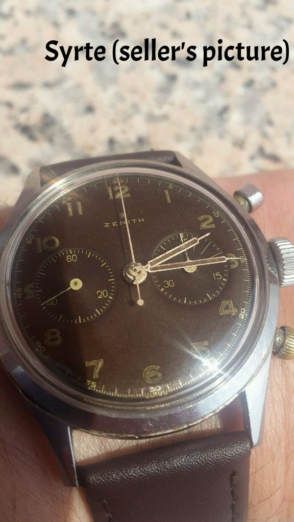 UPDATED Zenith "Yugoslav" chronograph - 143-6 EP caliber - RK Watch Service